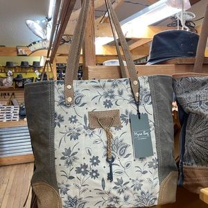 Myra Bag | Bags | Myra Unique Key Floral Tote Bag Tan S522 | Poshmark